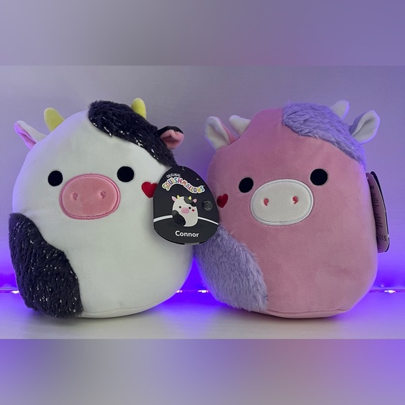Squishmallows | Toys | Squishmallow 8 Patty And Connor The Cow Select ...